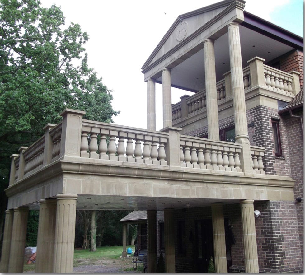 Cast Stone Porticos Stock & Bespoke Sizes | Procter Cast Stone