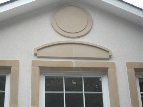 Cast Stone Bullseye Window Surrounds | Procter Cast Stone