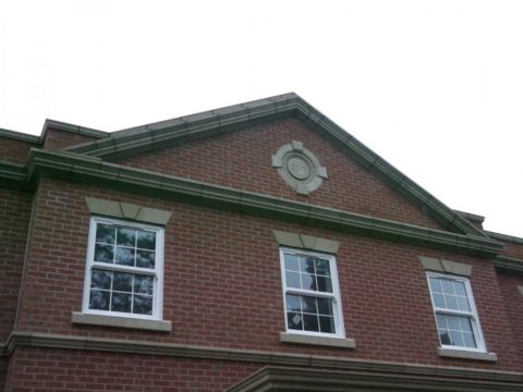 Cast Stone Bullseye Window Surrounds | Procter Cast Stone